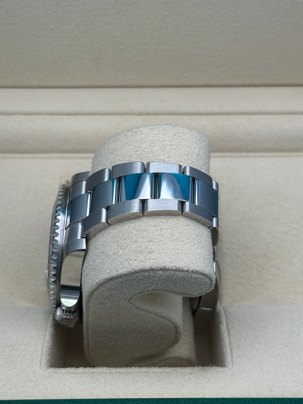 Rolex Steel GMT-Master II 40 - Black And Blue Batman Bezel - Black Dia